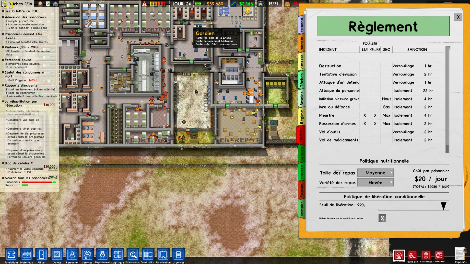 Best layout prison architect - zingupf