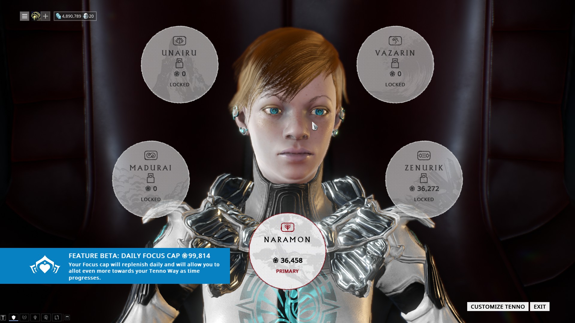 Operator change of face after SotR - Art & Animation - Warframe Forums