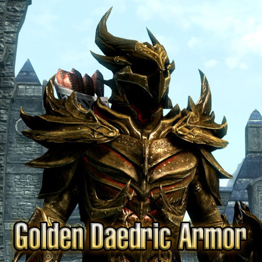 Steam Workshop :: Golden Daedric Armor