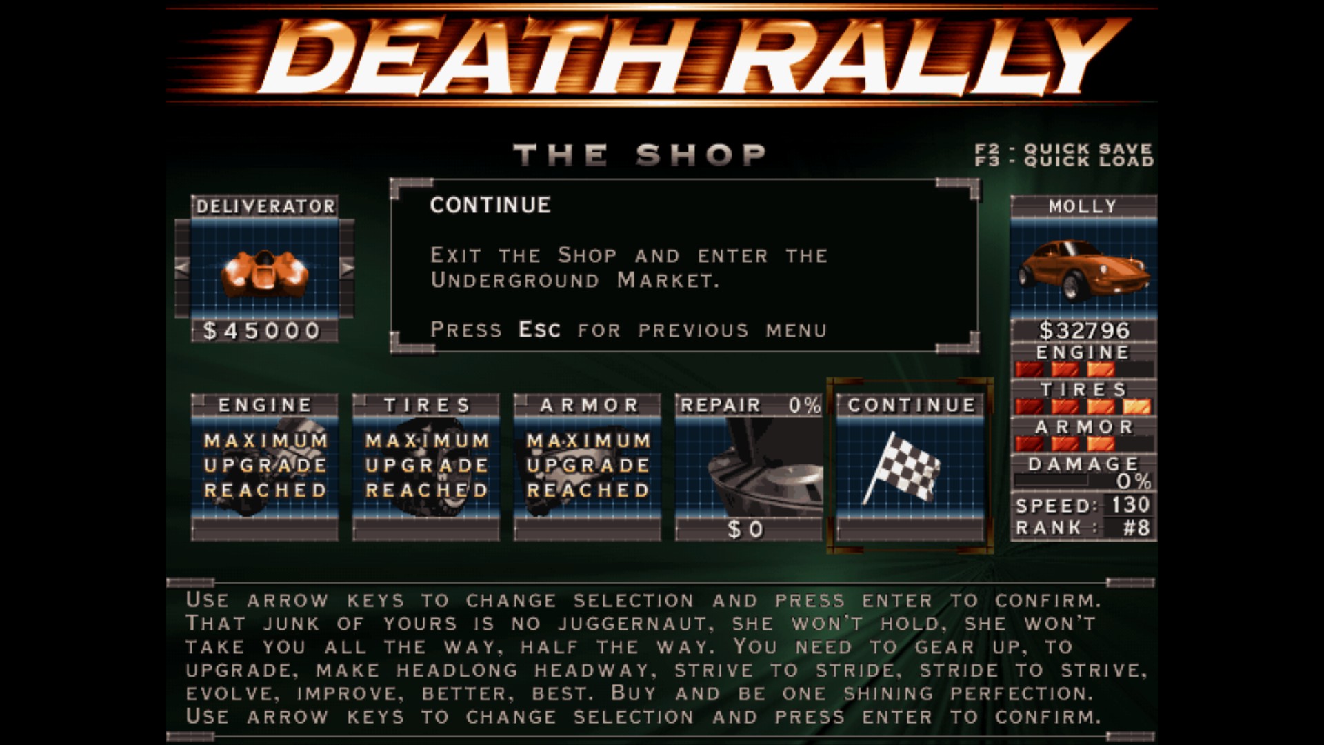 Steam Community :: Death Rally (Classic)
