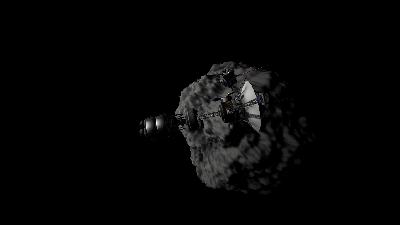 Procris probes - catching forked, realistic Ascension comet - KSP1 ...