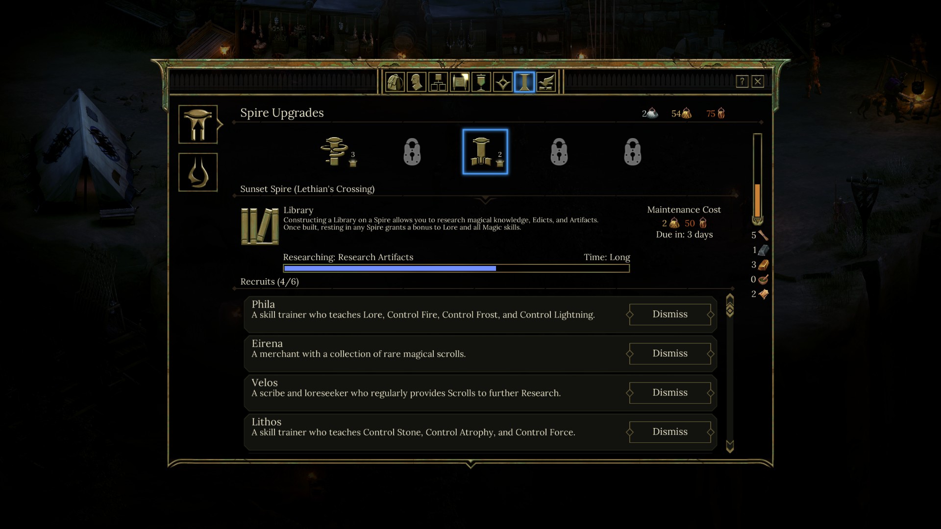 SPIRE - Library - Research never end... blocked. | Paradox Interactive ...
